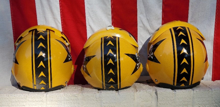 VF-84 APH-6 Helmet Restoration | Precision Flight Helmets