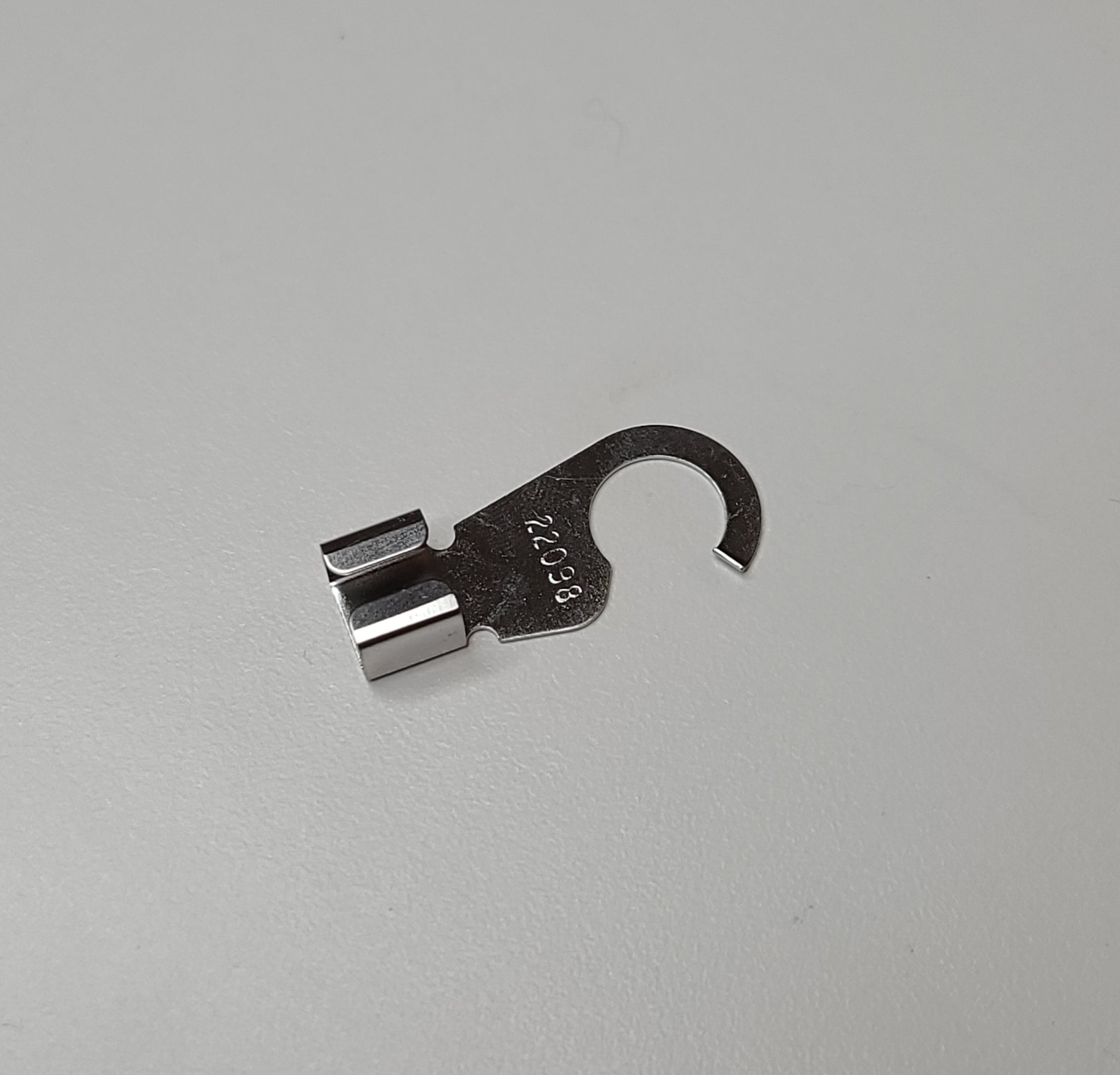 Chrome Helmet Cord Jack Retainer | Precision Flight Helmets